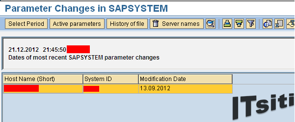 TU02 : Parameter Changes in SAP System
